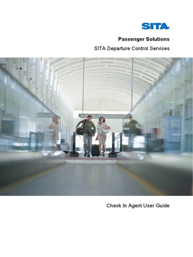 SITA Departure Control Services Check in Agent Guide 7 2 A4 PDF | PDF ...