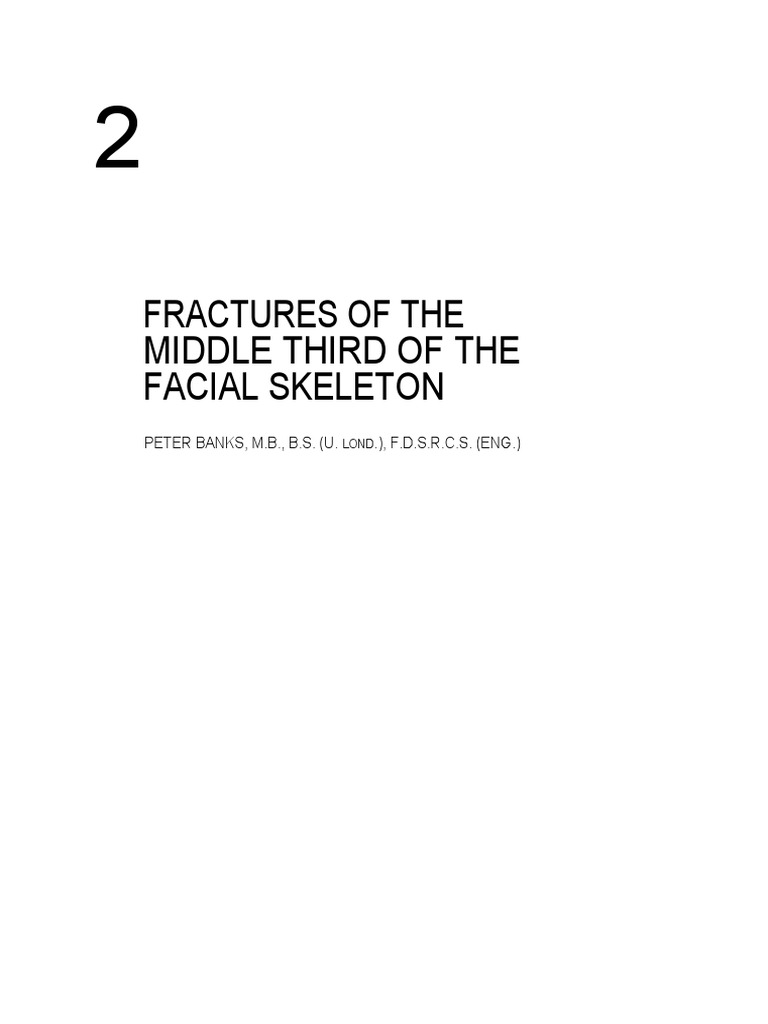 Midface Fracture Treatment Guide | PDF | Skull | Musculoskeletal System