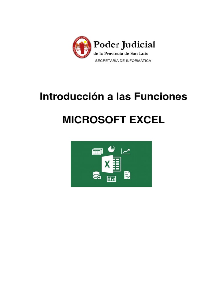 Excel Avanzado Modulo I Funciones Pdf Pdf Microsoft Excel
