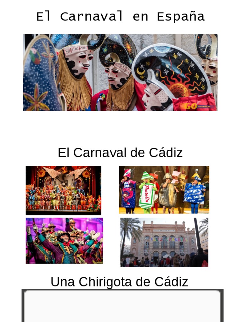 Carnaval en España | PDF