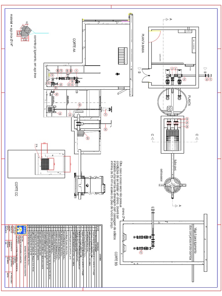 EEE - Poço Seco Com 02 Camaras PDF | PDF
