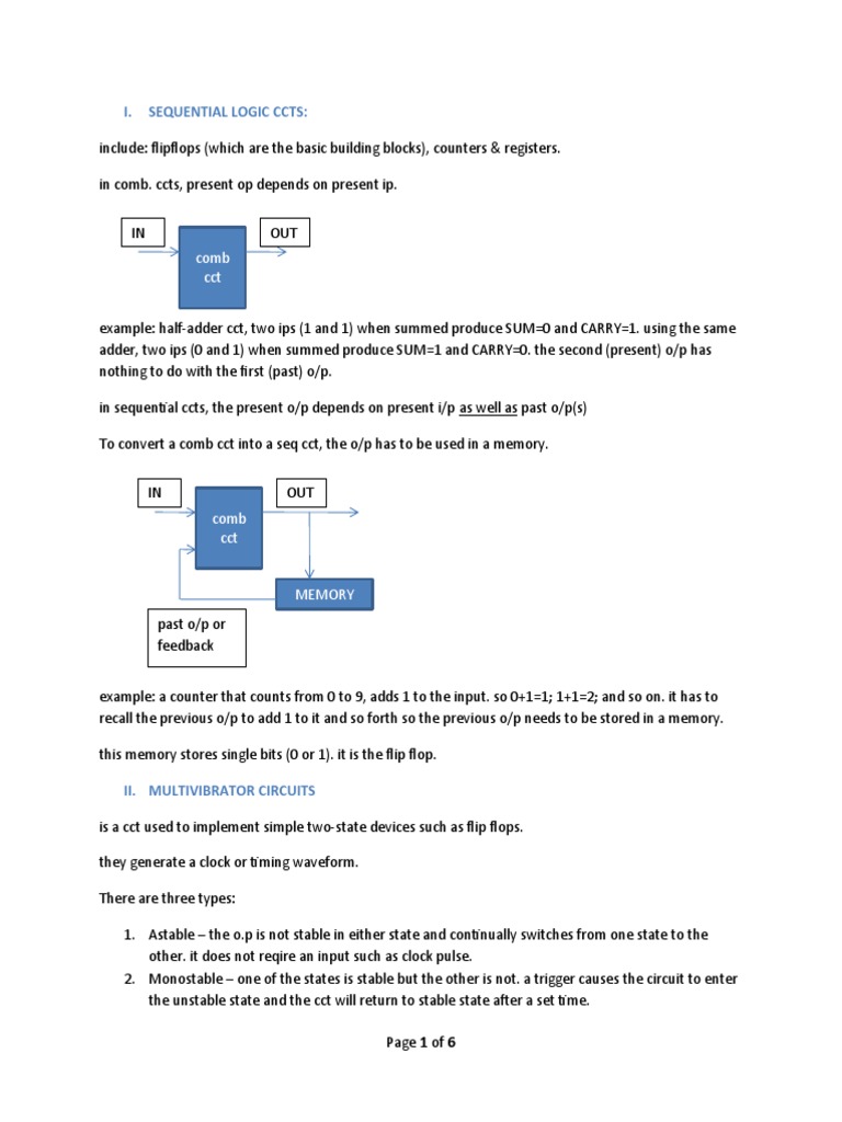 Digelec - Flip Flops | PDF | Digital Technology | Computing