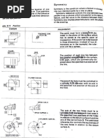 Coplanarity & Symmetry - GD&T | PDF | Engineering Tolerance | Geometry