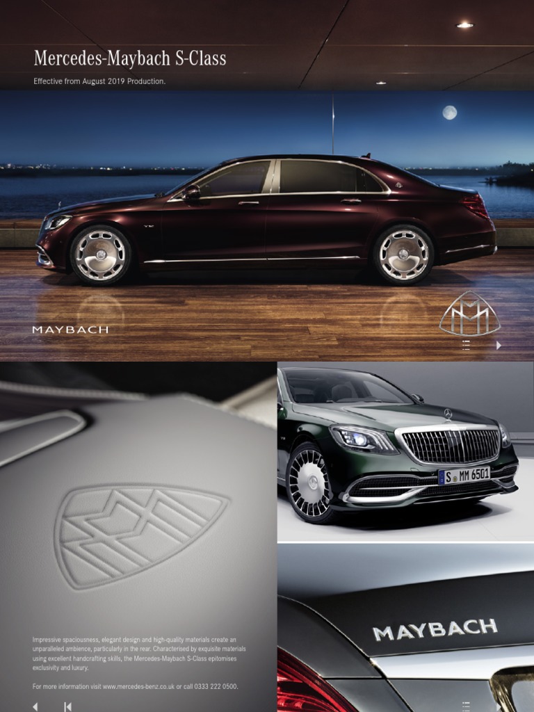 Mercedes Clase S Maybach | PDF | Telephone | Seat Belt