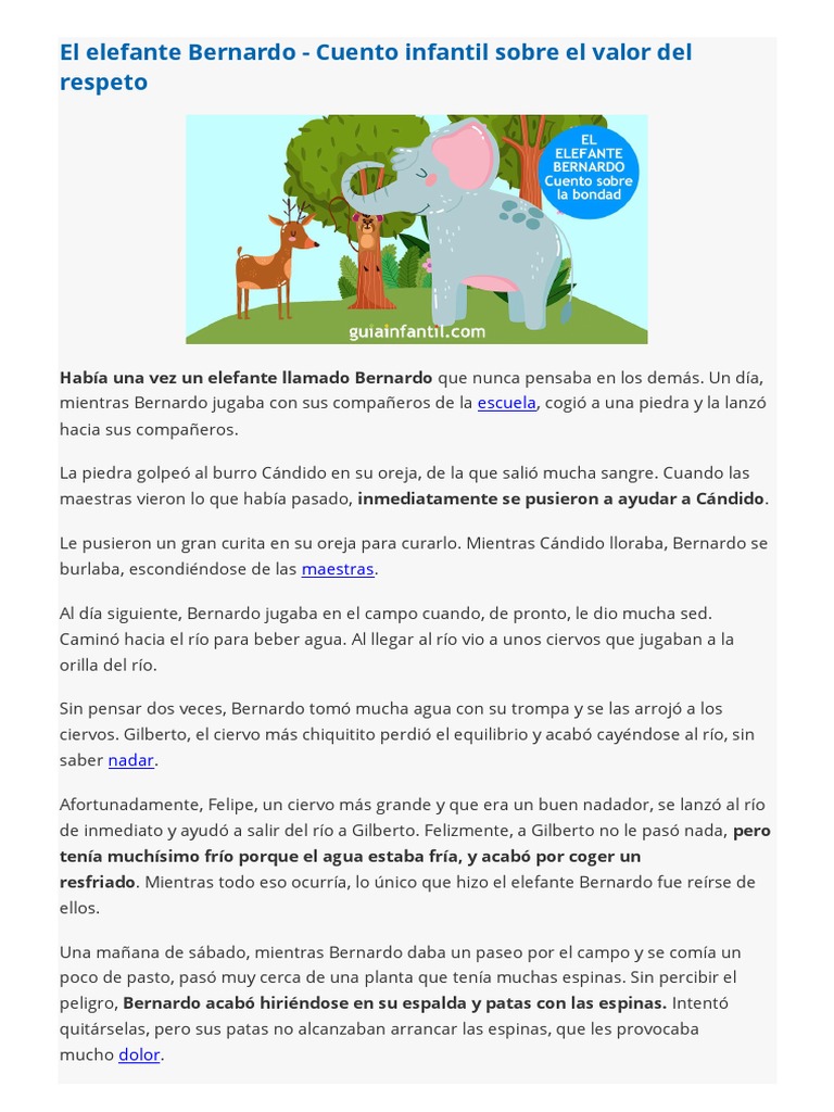 El Elefante Bernardo Pdf