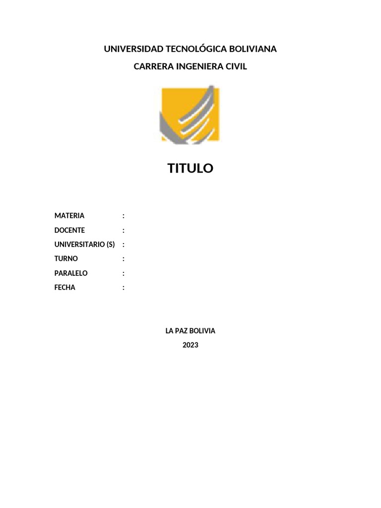 Formato Presentacion | PDF