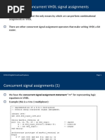 VHDL Cheat Sheet | PDF | Areas Of Computer Science | Software Engineering