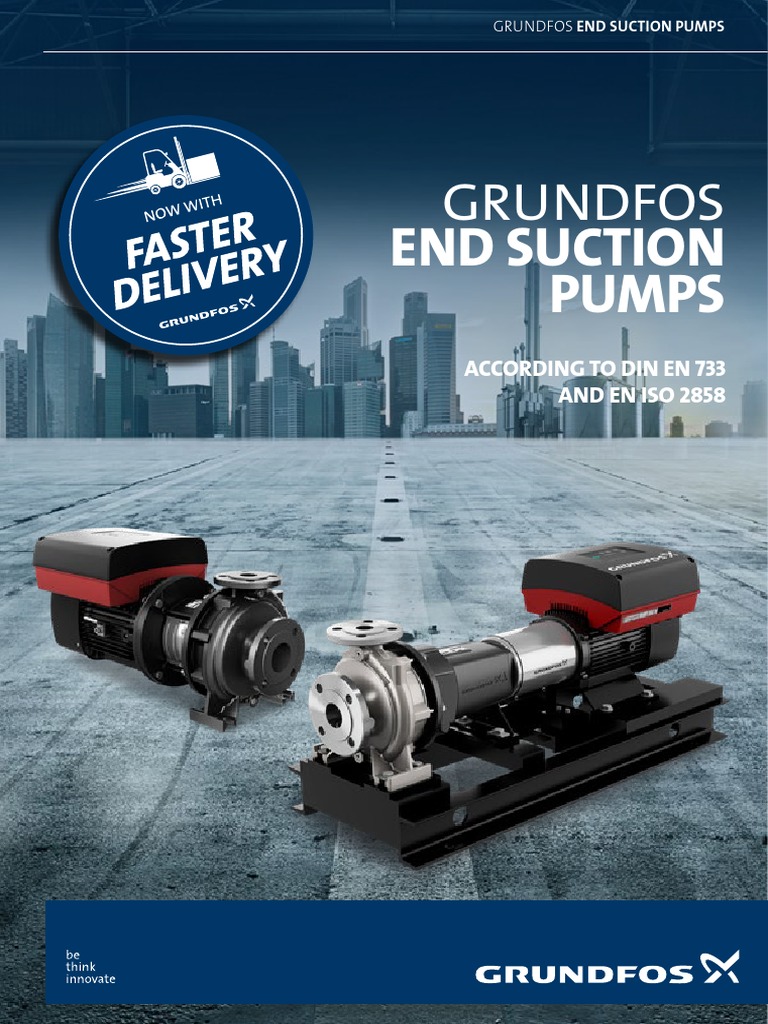 Grundfos End Suction Pumps Brochure PDF | PDF | Pump | Corrosion