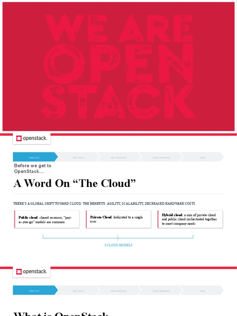 OpenStack 101 Modular Deck 1 | PDF | Open Stack | Cloud Computing OpenStack 101 Modular Deck 1 | PDF | Open Stack | Cloud Computing