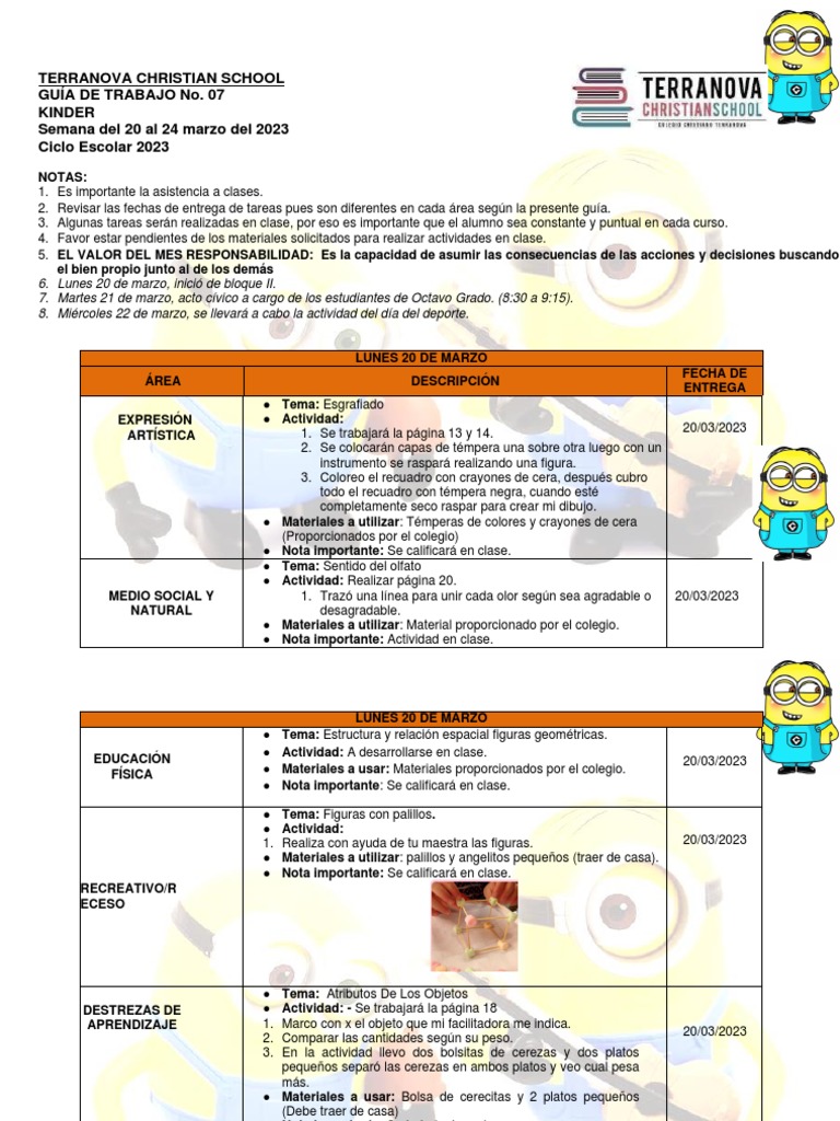 GUIA No. 7 KINDER | PDF