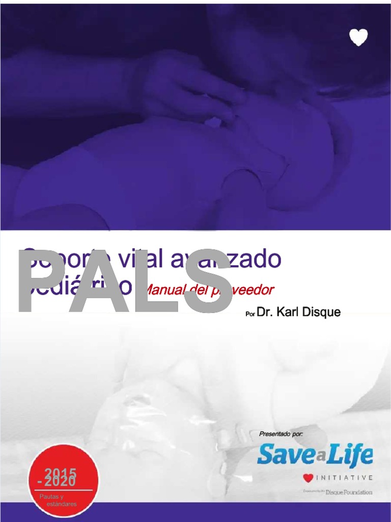 PDF Pals 2020 Manual Del Proveedor PDF | PDF | Reanimación cardiopulmonar | Corazón