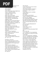 Unhappy For You Script | PDF