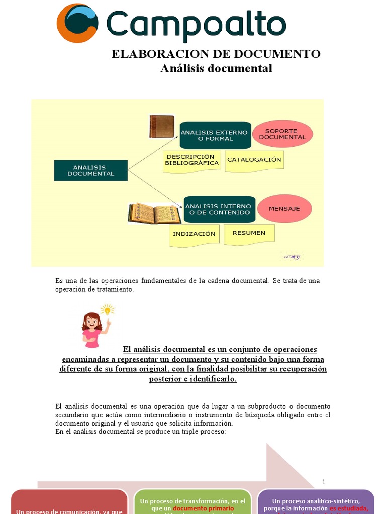 Analisis Documental | PDF | Metadatos | Sumario abstracto)