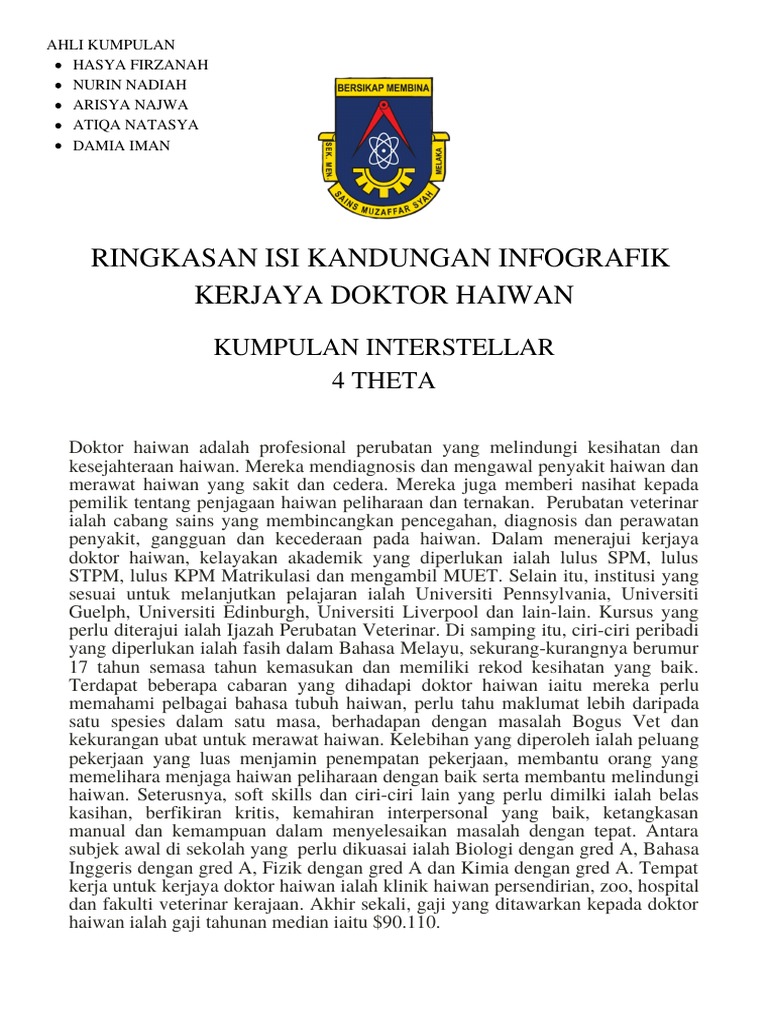 Ringkasan Isi Infografik Interstellar PDF | PDF