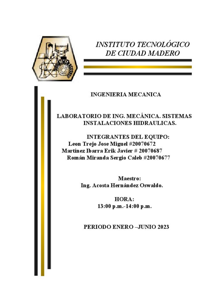 Hoja de Presentacion Tec Madero | PDF