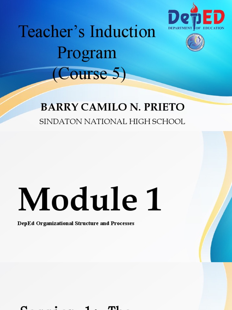 Tip Course 5 Barry | PDF | Teachers | Curriculum