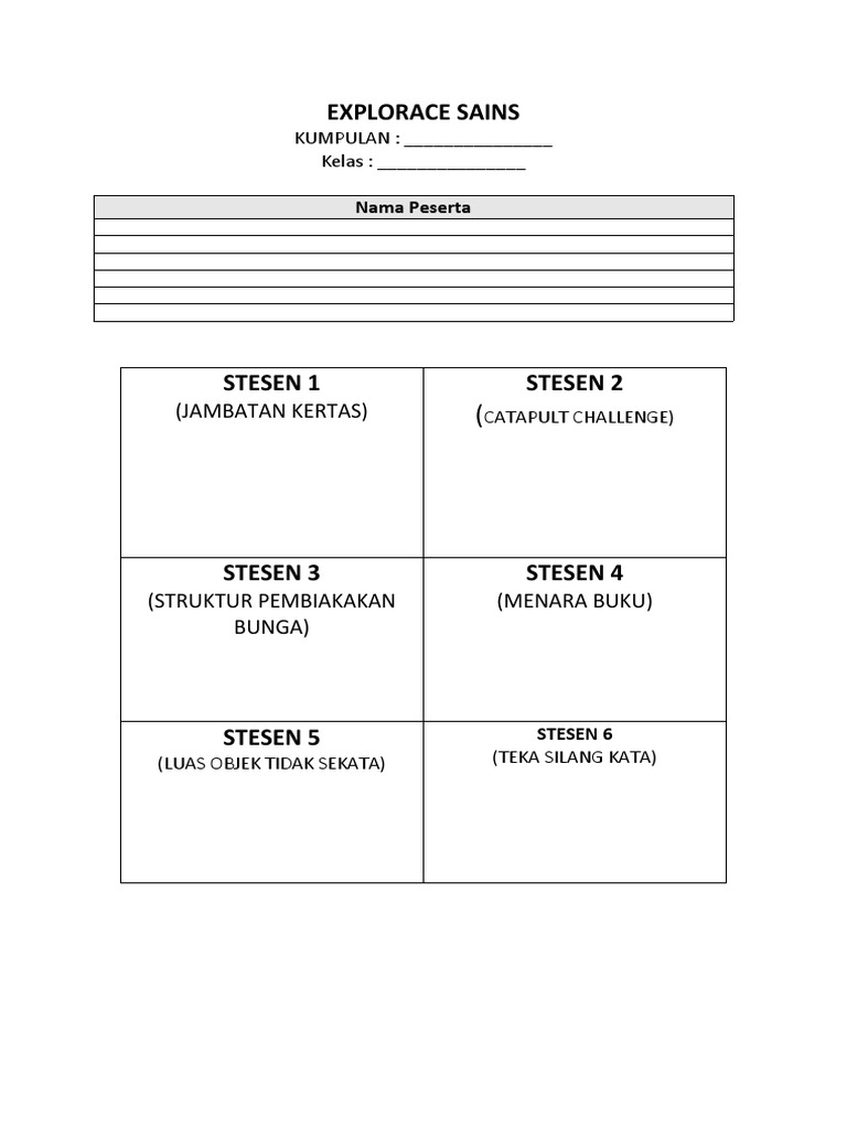 Eksplorasi Sains: Tantangan Kreatif | PDF | Metode & Bahan Ajar