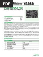 Main Control Unit (PCA-N3060-MCU) | PDF | Computer Science | Electronics