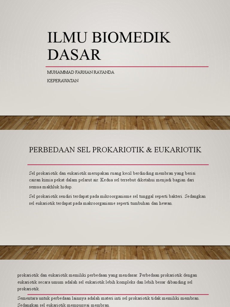 Ilmu Biomedik Dasar | PDF