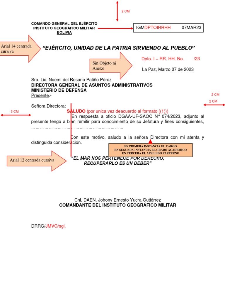 Modelo Oficio Externo | PDF | Gobierno