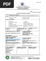 Accomplishment Report GSP 2020-2021 | PDF | Scouting | Human Nature