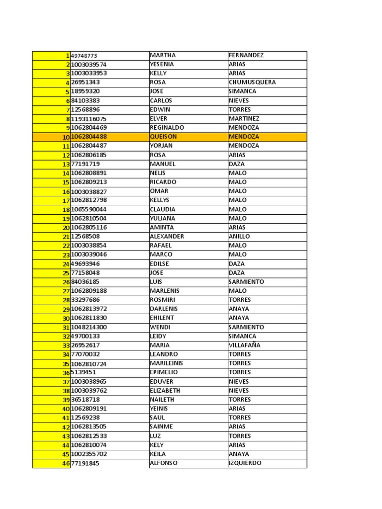 Revision Final A Ficha de Seguimiento - Becerril Octubre | PDF ...