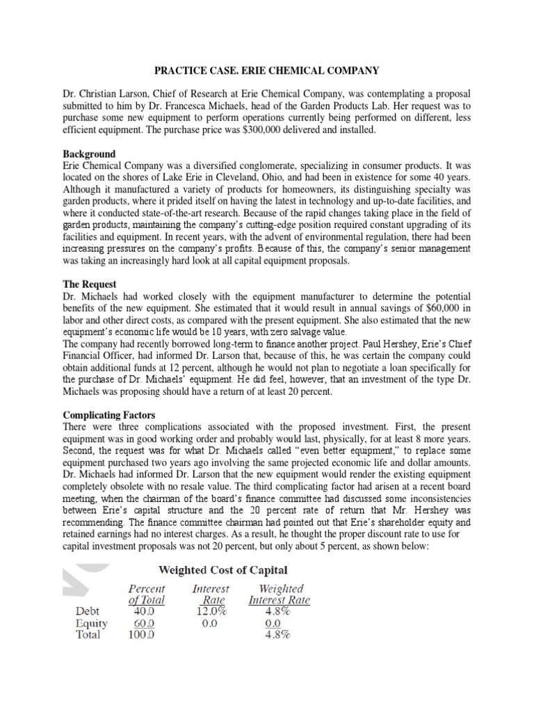 CF Assignment Case Study | Download Free PDF | Discounting | Discounted Cash Flow