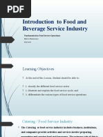 Types of Food Service Operations | PDF | Restaurants | Cafeteria