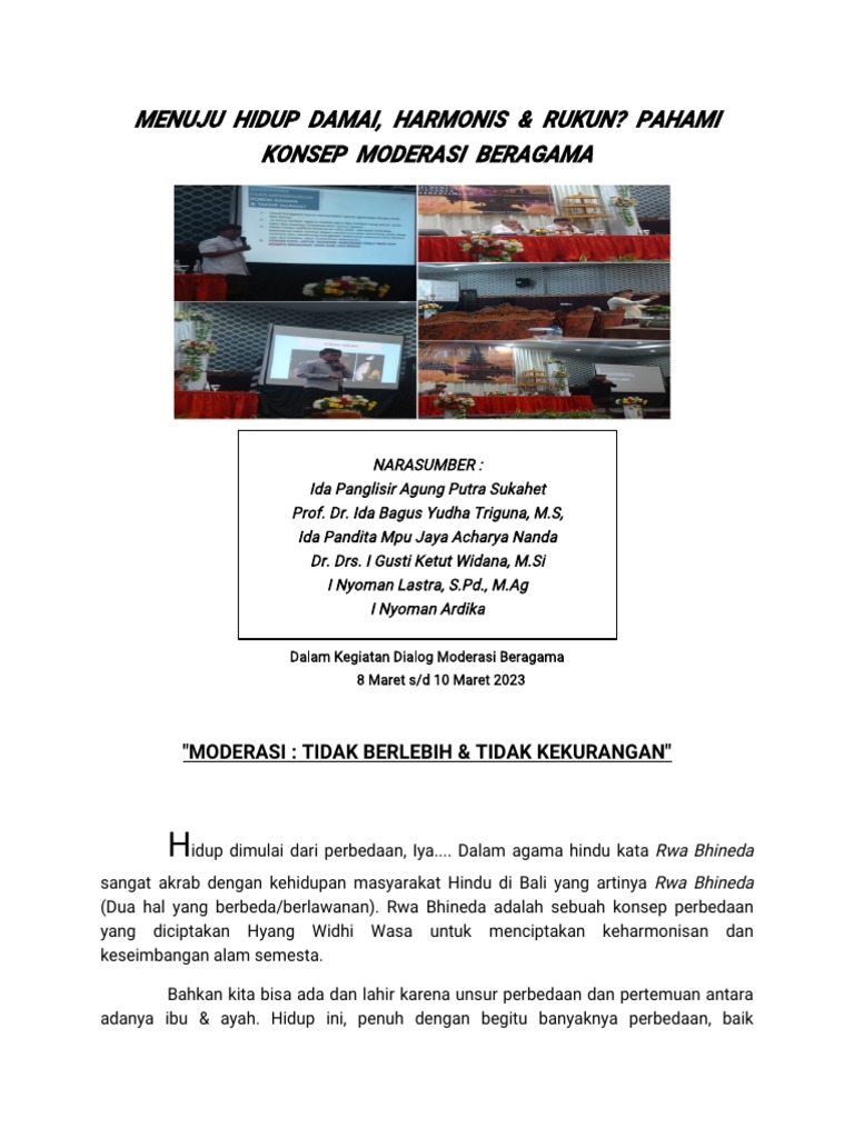 Menuju Hidup Damai PDF | PDF