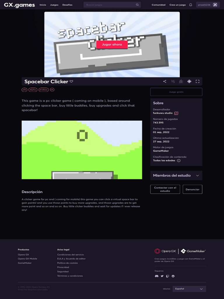 Spacebar Clicker | PDF