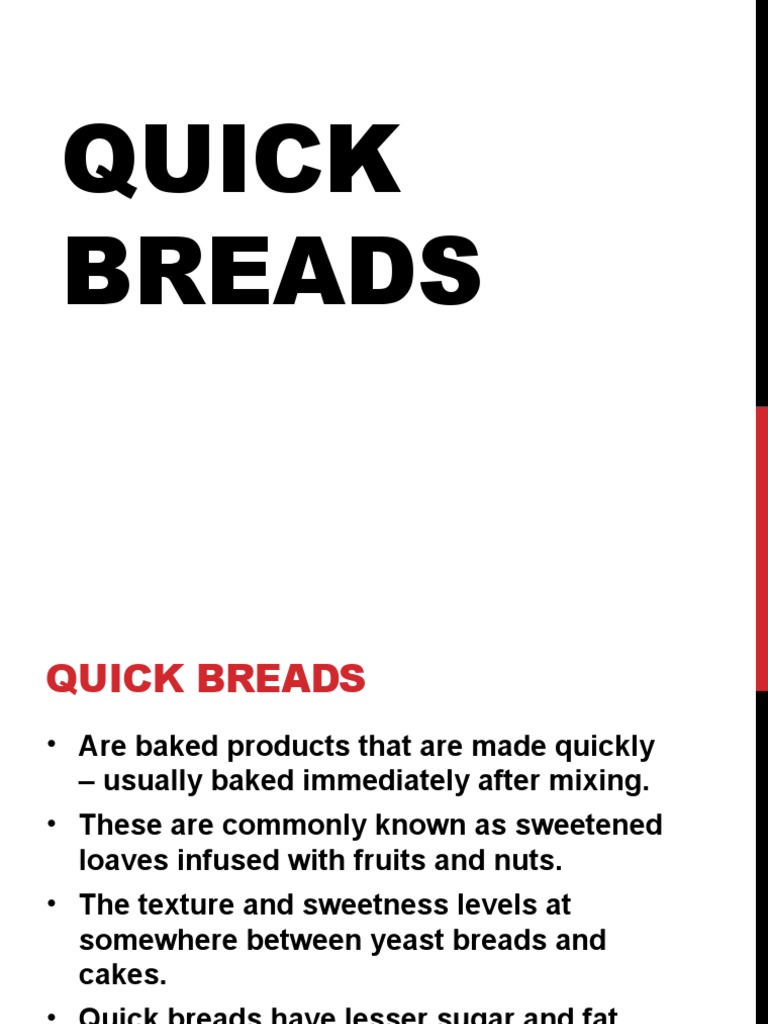 Quick Breads '19 | PDF | Breads | Batter (Cooking)
