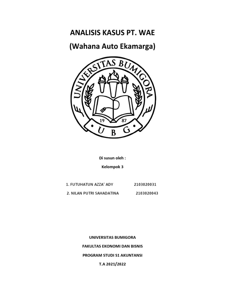 ANALISIS KASUS PT WAE | PDF