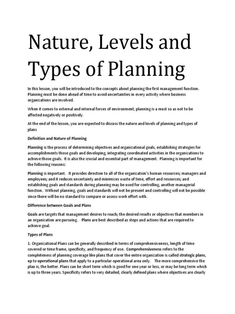 Org - Management Module 5 | PDF | Forecasting | Goal