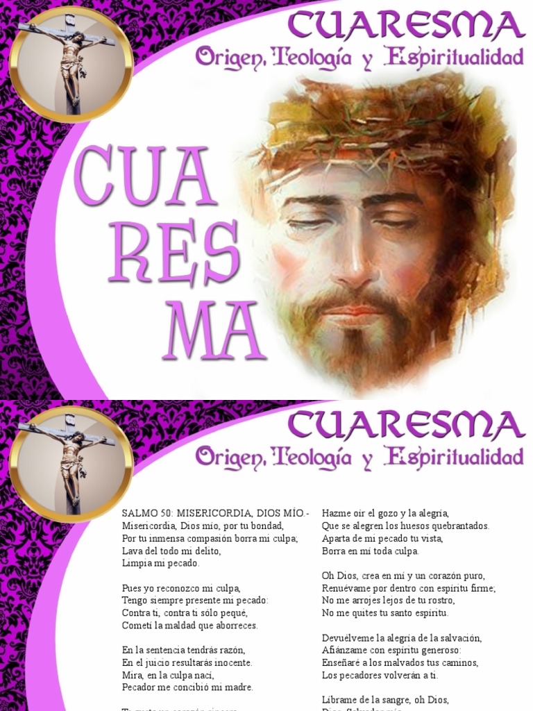 Presentacion Cuaresma Completa | PDF | Prestado | Pascua de Resurrección