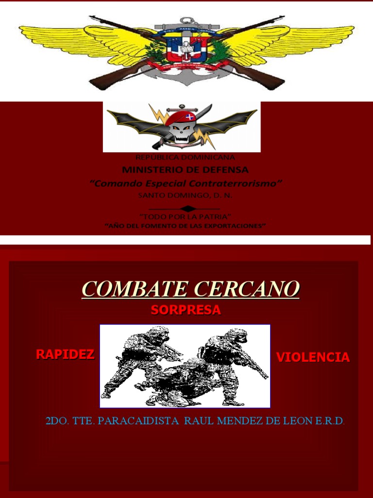 Técnicas de Combate Cercano en Asaltos | PDF | Violencia | Operaciones ...