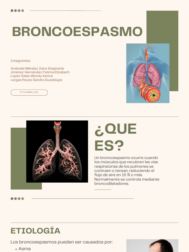 BRONCOESPASMO | PDF