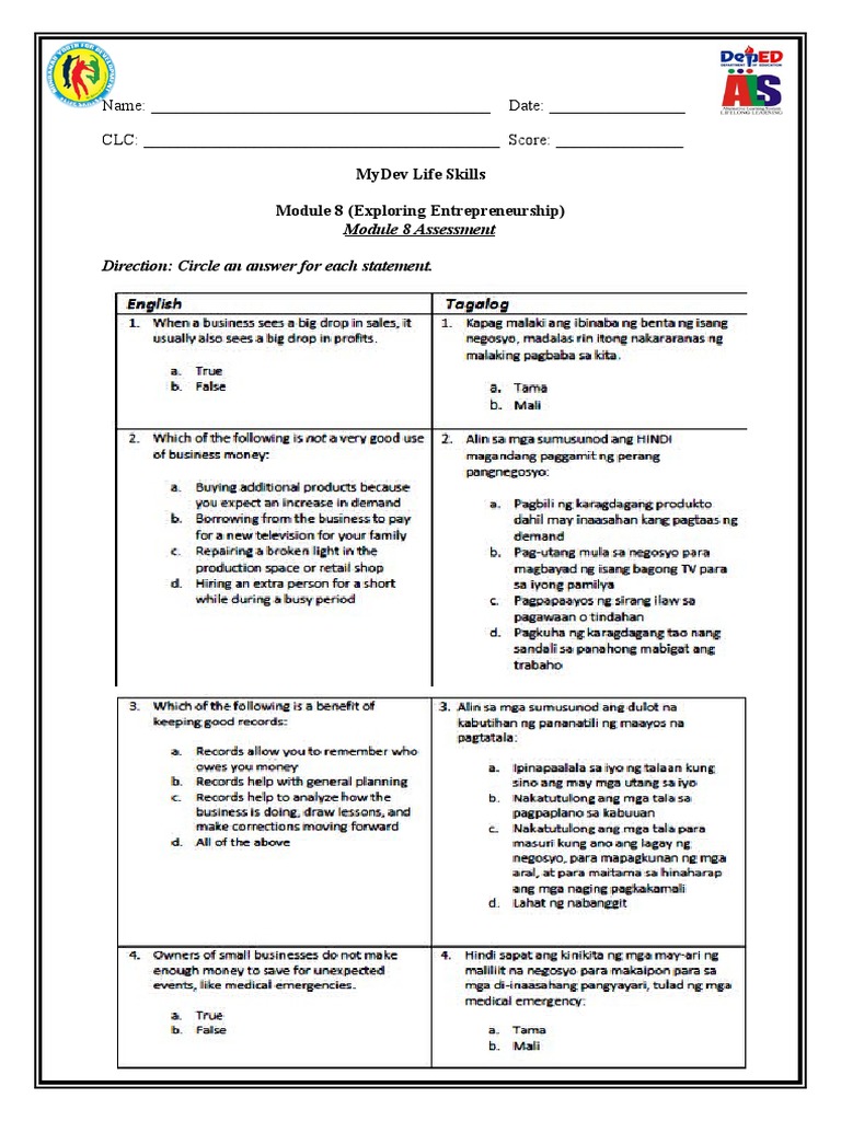 Module 8 Assessment and Weekly Reflection Journal | PDF