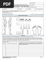 Skin Assessment Form PDF | PDF | Medicare (United States) | Health Care