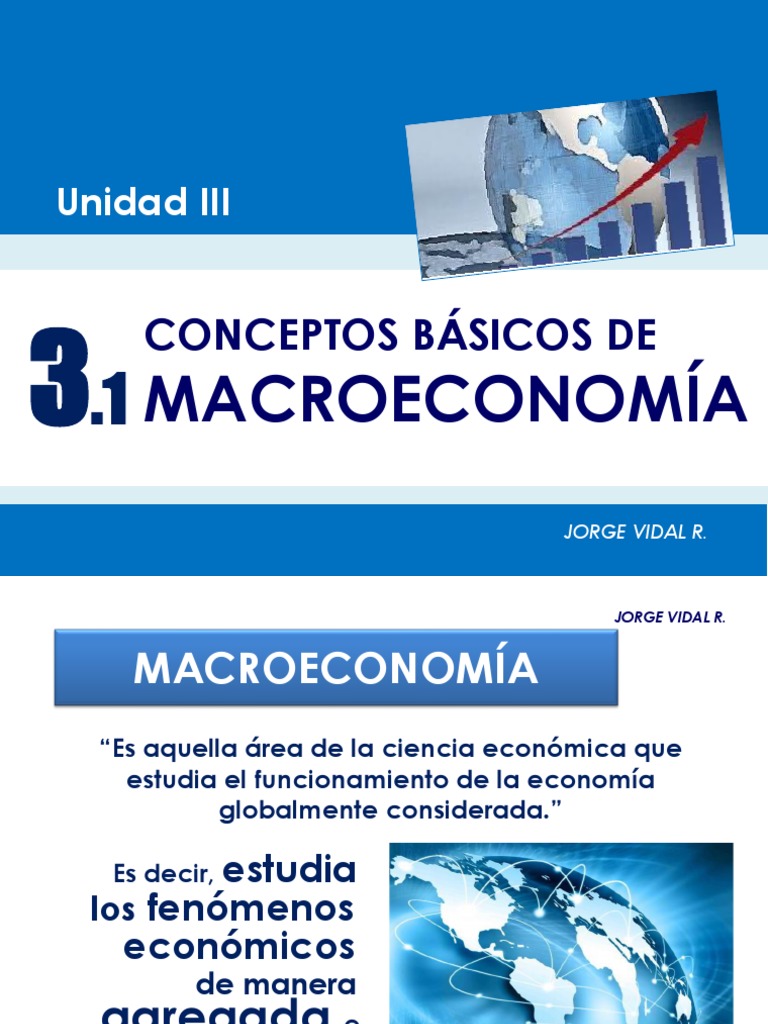 3.1 Conceptos Básicos Macro | PDF | Macroeconómica | Inflación