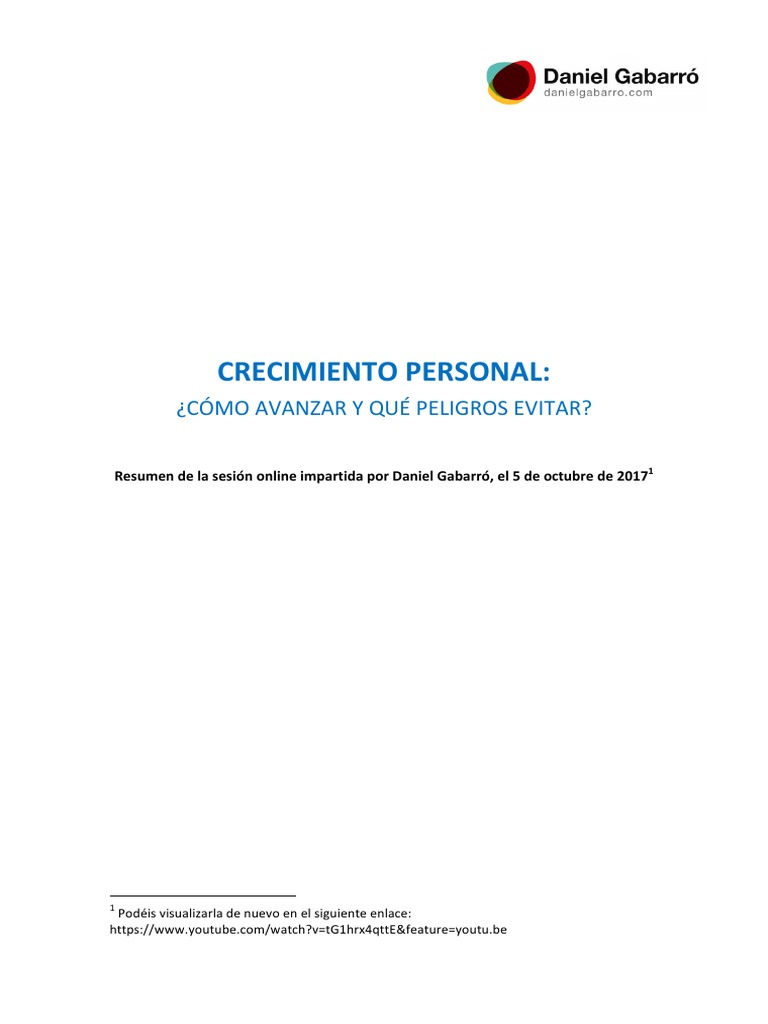 Crecimiento Personal Una Guía Para Descubrir Tu Verdadero Yo Y