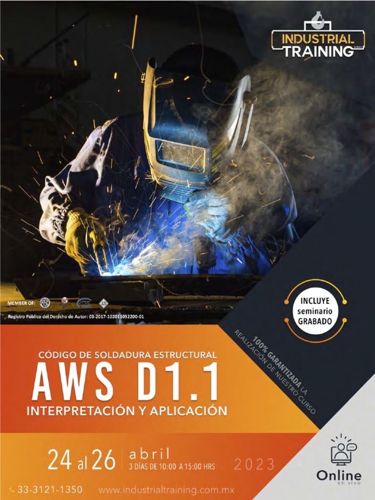 Codigo de Soldadura Estructural AWS D1 1 Interpretacion y Aplicacion ...