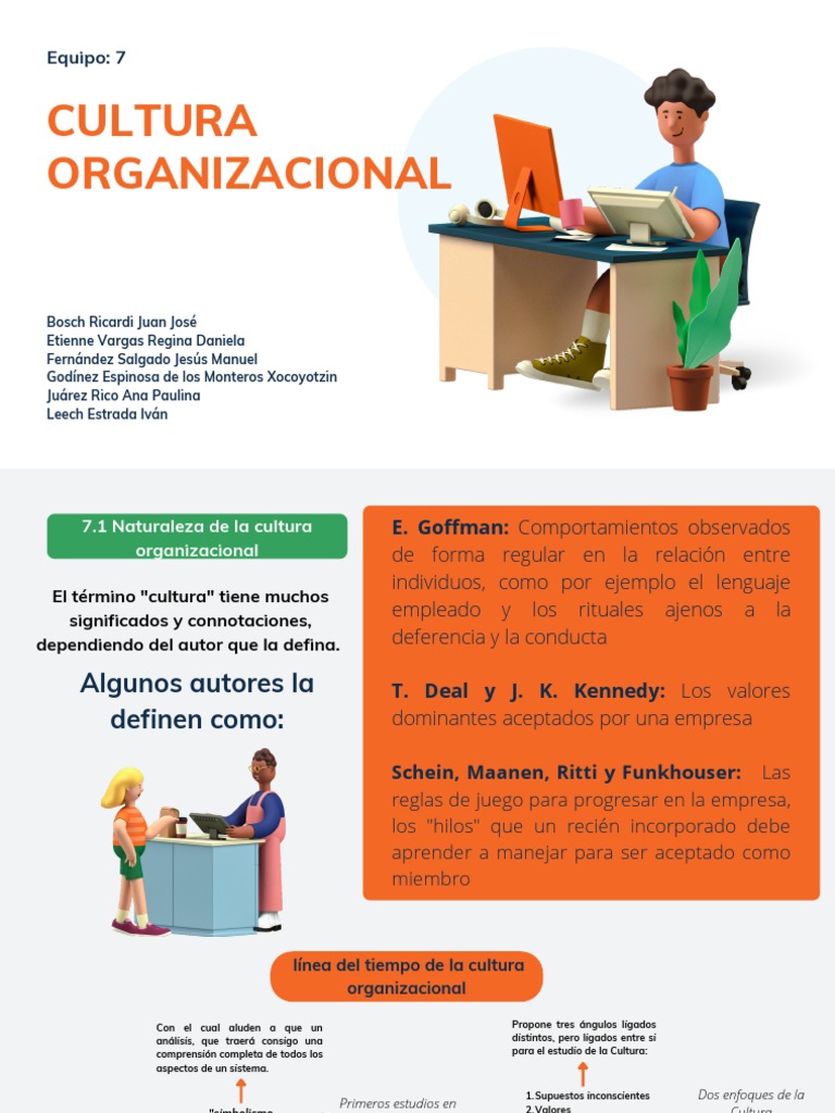 Cultura Organizacional-Equipo7 | PDF | Ciencias del comportamiento | Business
