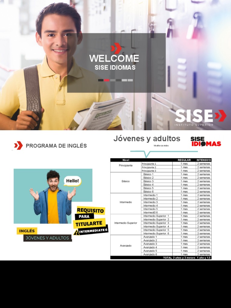 Welcome Sise Idiomas (V1 | PDF | Ordenador portátil | Informática