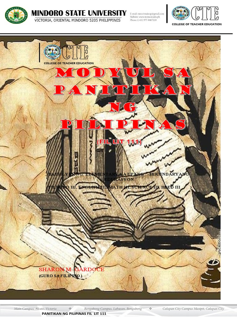 SAGOT SA MODYUL-2-SA-FIL-LIT-111 - GALORIO, DIVINE GRACE - BEEd-III | PDF