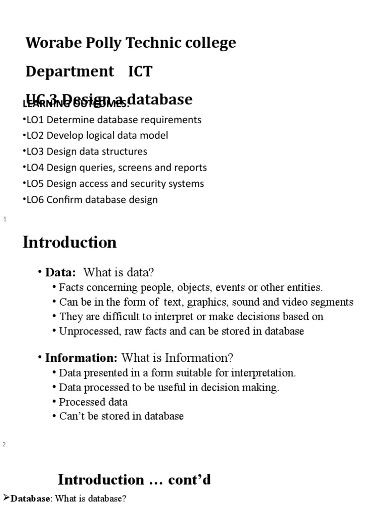 Chapter 1 Lecture 1 Pdf Databases Conceptual Model 0269