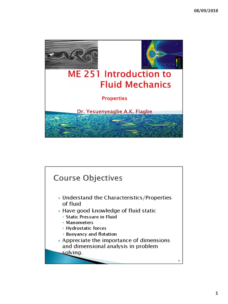 Fluid Mech. 2 | Download Free PDF | Viscosity | Density