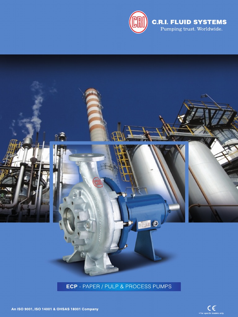 ECP - Paper, Pulp & Process Pumps ENG | Download Free PDF | Pump | Mechanical Engineering
