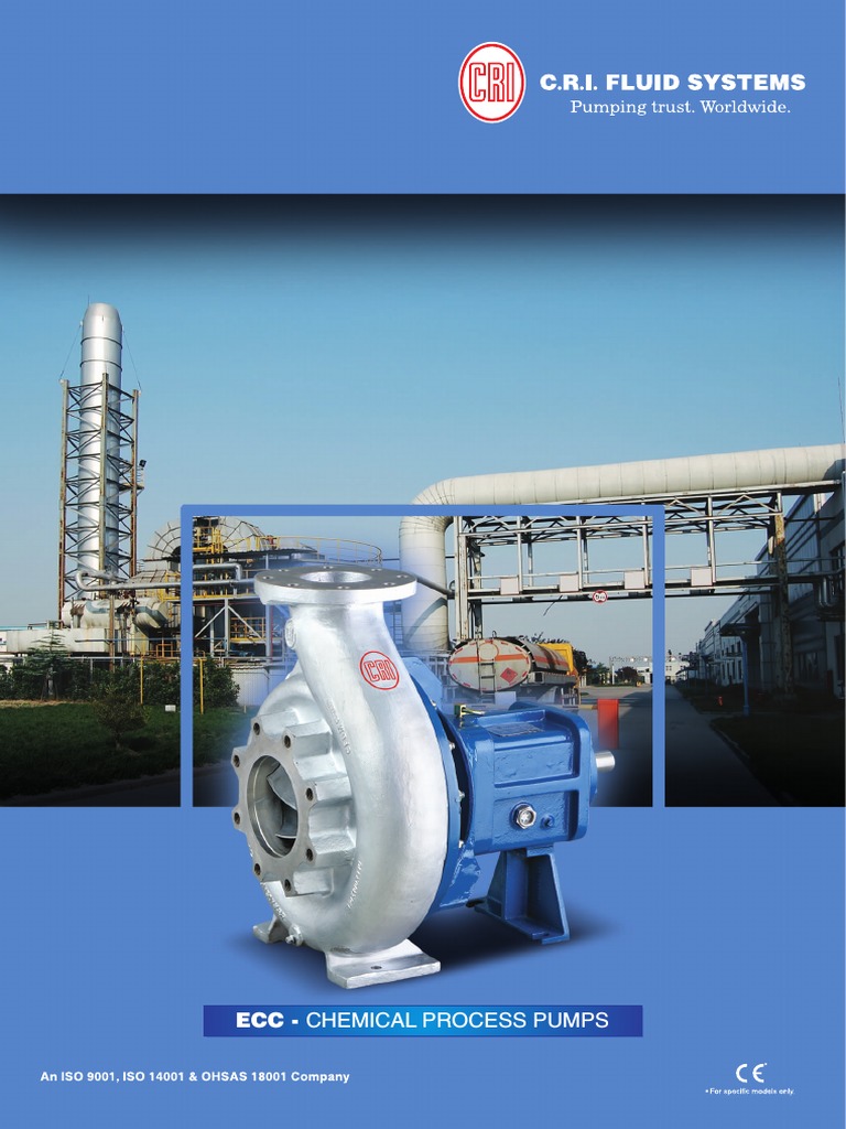 ECC Chemical Series Pumps Catalogue ENG | PDF | Pump | Materials