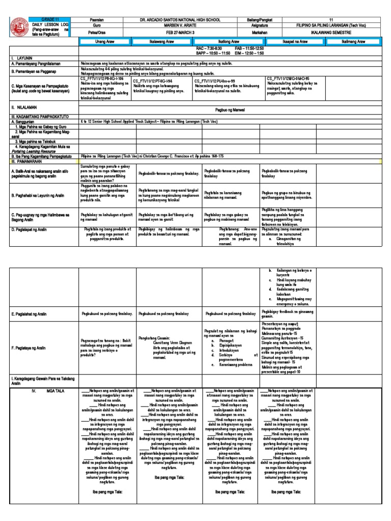 2 Pagbuo NG Manwal | PDF