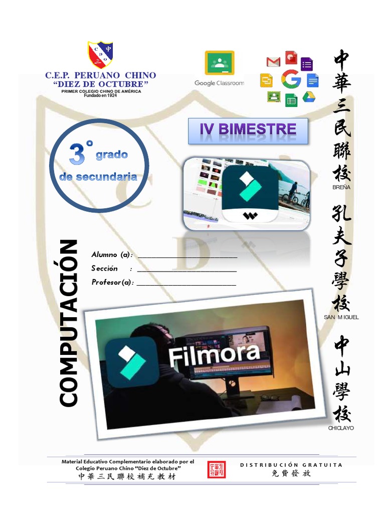 CT - Computacion 3ro. Sec. 4B 2022 PDF | PDF | Archivo de computadora | Ventana (informática)